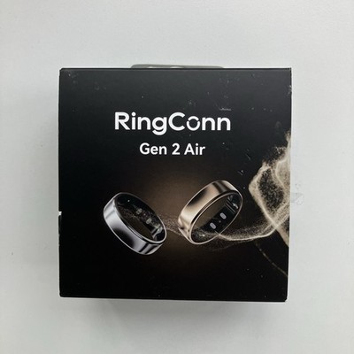 RingConn Gen 2 Air Smart Ring Size 9, Color: Galaxy Silver, Model RCA ...