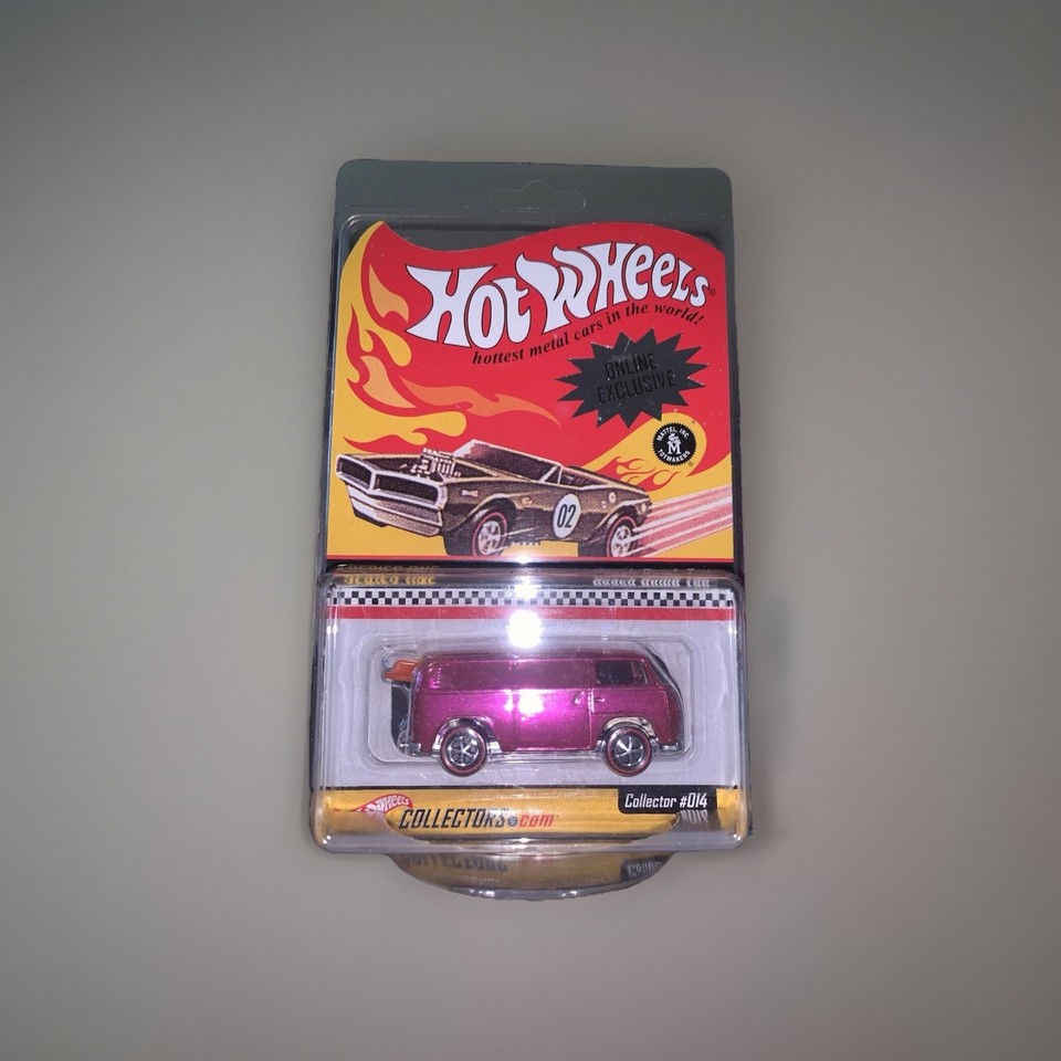Hot Wheels Pink Beach Bomb Too Series One Red Line Club Exclusive w ...