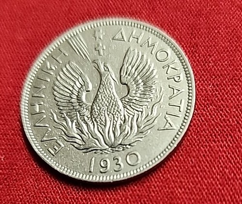 Greece Coin 5DRACHMA ISSUED 1930 UNC FREE SHIPPING #B7 | eBay