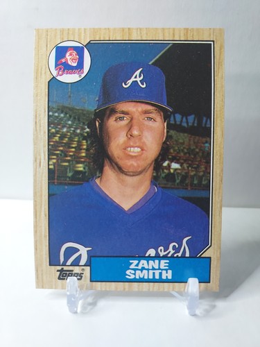 1987 Topps Baseball #544 Zane Smith Atlanta Braves | eBay
