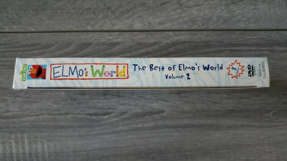 The Best of Elmo's World, Vol 2 (DVD, 2009, 3-Disc Set) Sesame Street ...