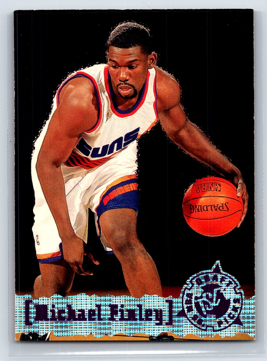 1995 Stadium Club #323 Michael Finley ROOKIE Phoenix Suns DRAFT PICKS ...