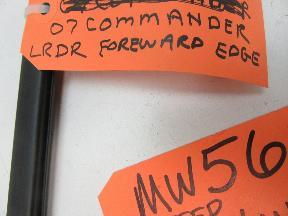 DOOR PANEL MOLDING FORWARD EDGE RUBBER SEAL TRIM LEFT REAR for 06-10 ...