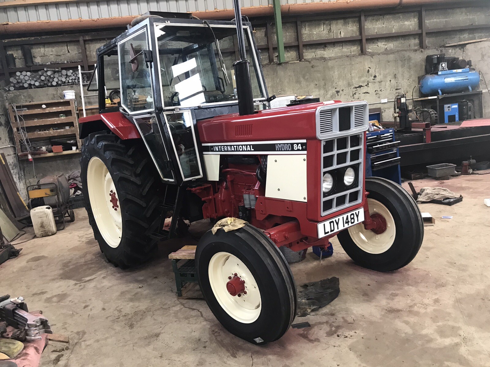international tractor Hydro 84 Decal Bonnet Sticker Vintage Manord | eBay
