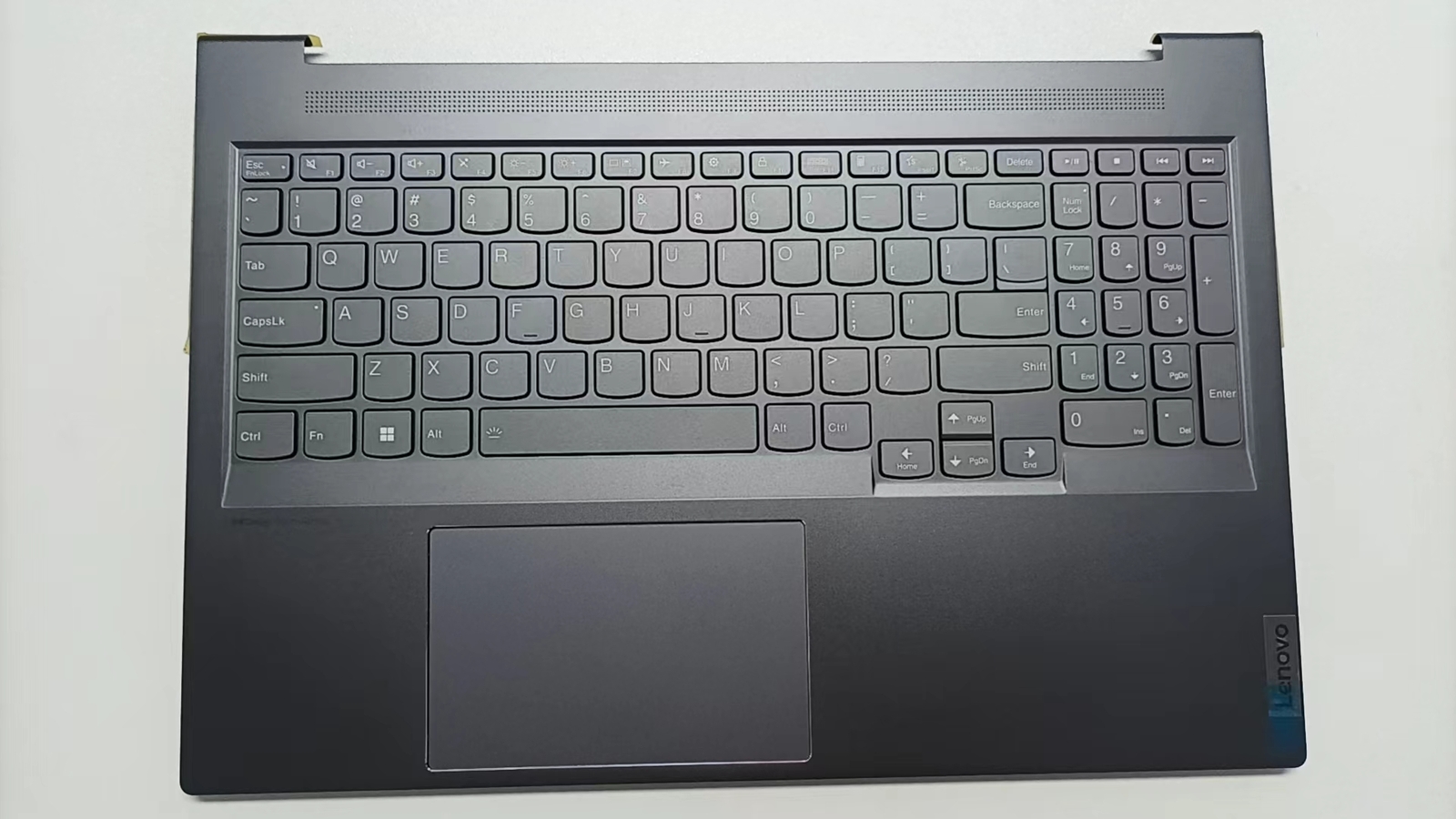 5CB1J38238 For Lenovo Slim 7 16IAH7 Palmrest Backlit Keyboard Top Cover ...