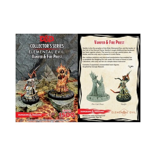 Temple Of Elemental Evil - Vanifer Y Priest - 2 Figuras | eBay