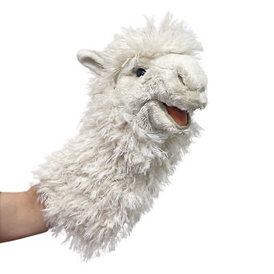 Folkmanis Puppets Alpaca Stage Puppet soft plush toy 15"/38m | eBay
