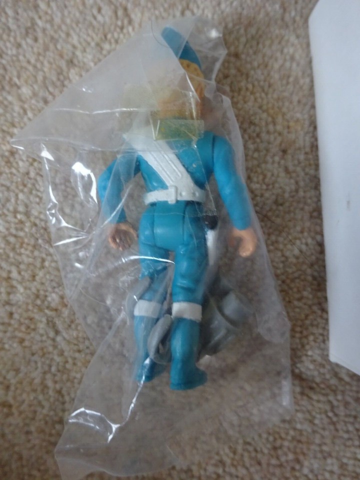 THUNDERBIRDS 1992 ALAN TRACY MOC AND ALAN MAIL AWAY + BOX BOTH WHITE ...