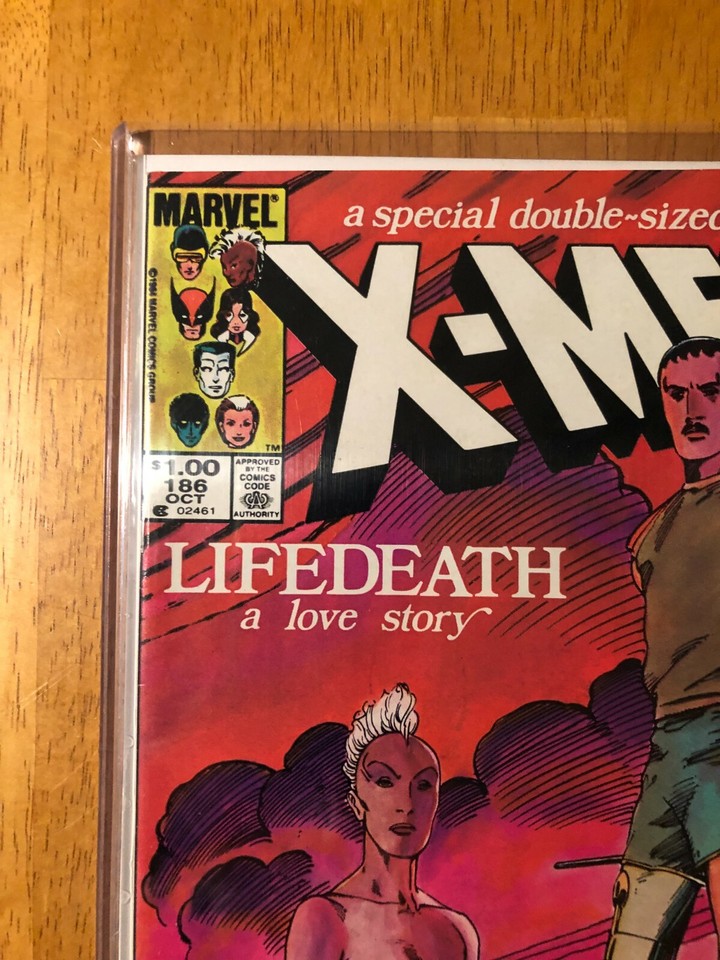 Uncanny X-Men #186 1984 NM+ RARE NEWSSTAND 3RD FORGE APPEARANCE ...