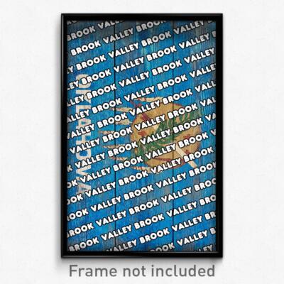 Valley Brook Oklahoma Poster (OK City Souvenir 11x17 Town Print) | eBay