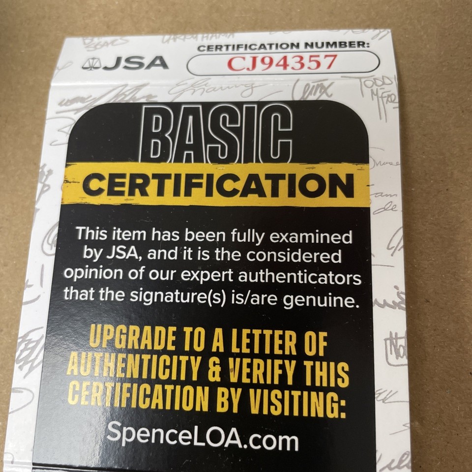 Aaron Schunk Autographed North West League Game Used Ball JSA Certified ...