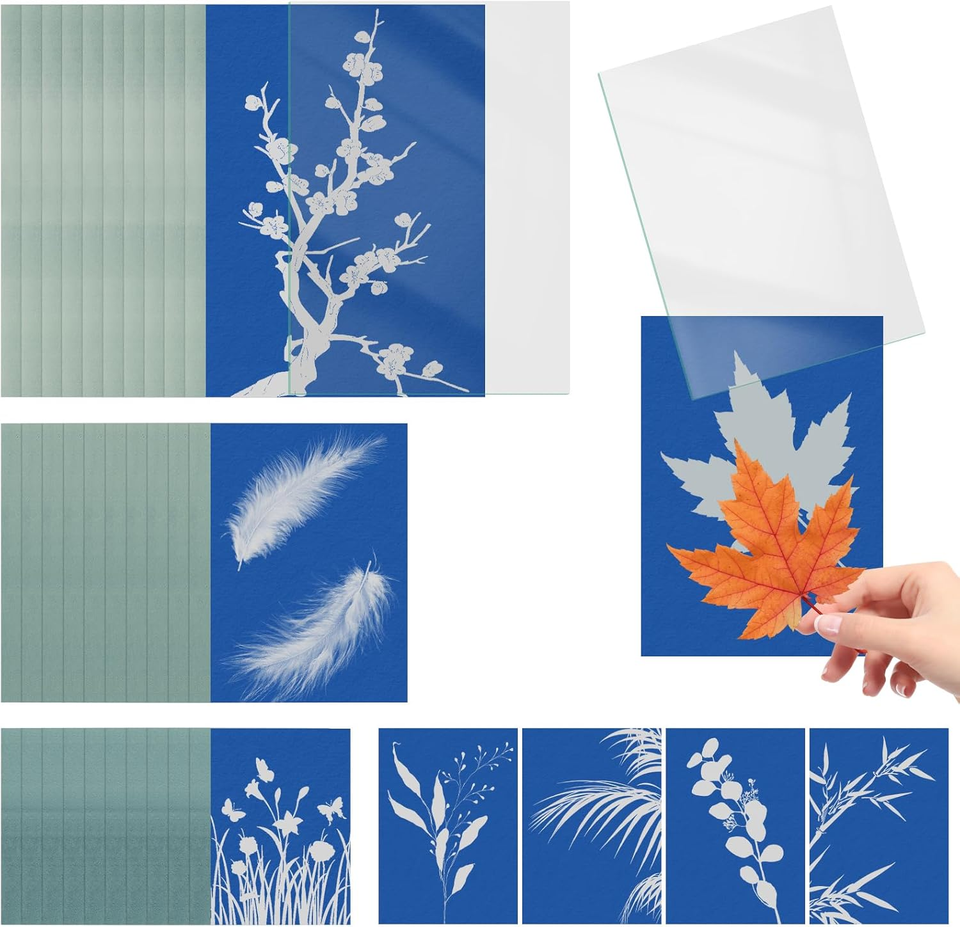 30 Sheet Cyanotype Printing Paper Kit, A4 A5 A6 High Sensitive Sun ...