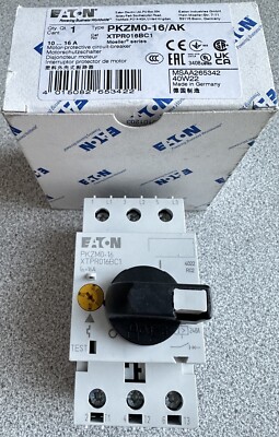 NEW Eaton Moeller PKZM0-16/AK 16A 3P Electric Motor Circuit Breaker ...