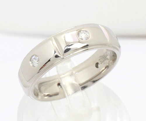 SCOTT KAY 6.6g - Palladium PD 950 .30ctw VS/G Diamond Wedding Band Ring Size 8 | eBay