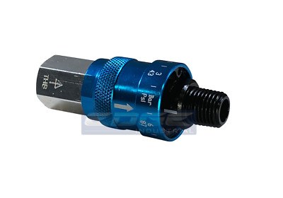 ADJUSTABLE IN LINE PRESSURE REGULATOR FOR PNEUMATIC AIR TOOL,43-87 PSI ...