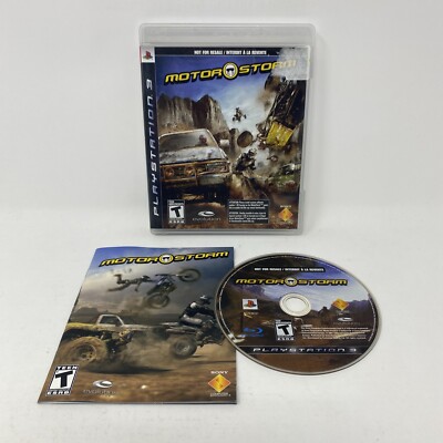 MotorStorm 1 PS3 CIB Complete Racing Game Sony PlayStation 3 | eBay