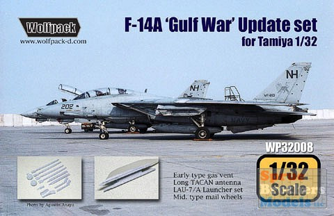 WPD32008 1:32 Wolfpack F-14 Tomcat Gulf War Update Set (TAM kit) #32008 ...