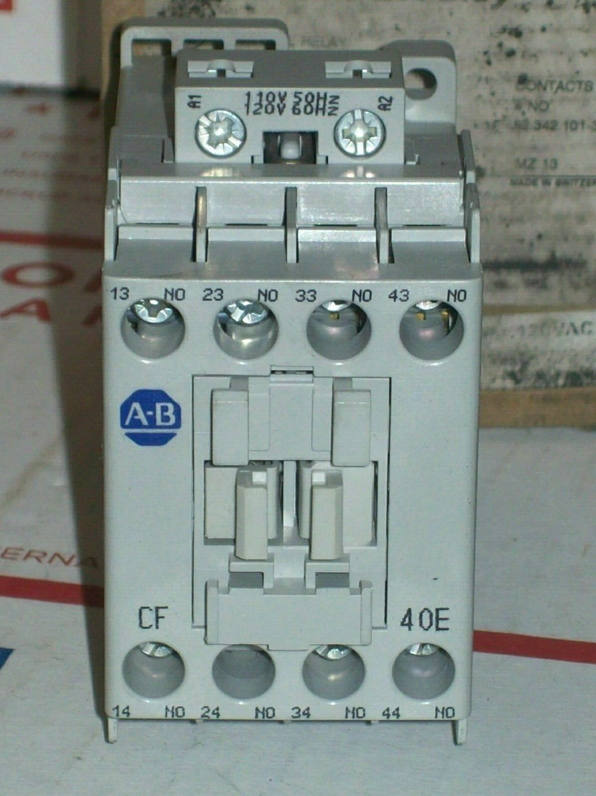 ALLEN-BRADLEY 700 -CF400 CONTACTOR 4 N.0 CONTACTS | eBay