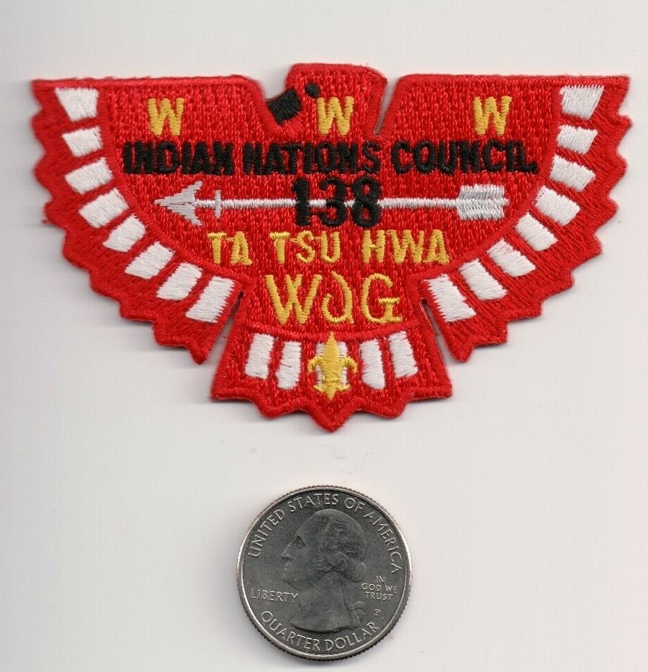 BSA, Ta Tsu Hwa Lodge 138 X-8, Mini Flap, Tulsa Council, Oklahoma | eBay