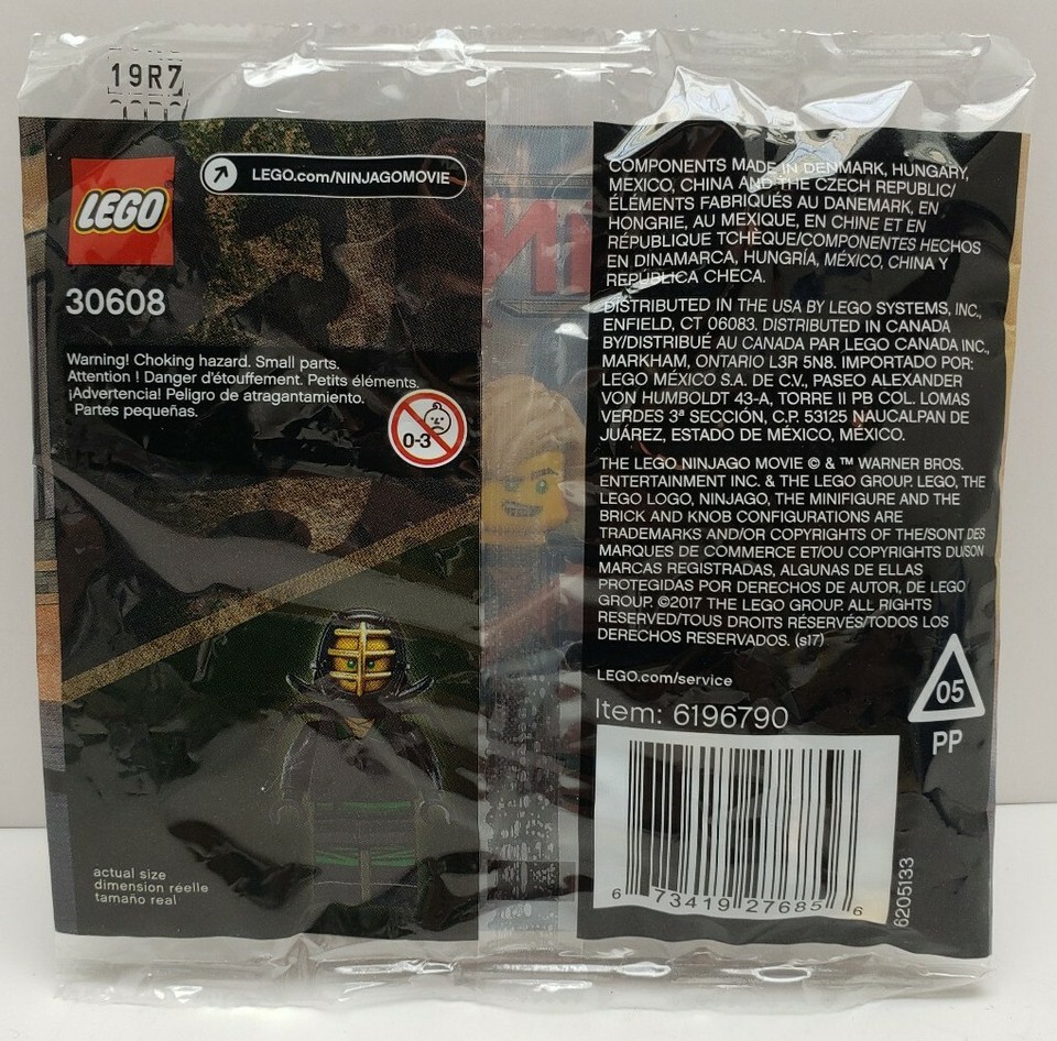Lego The Ninjago Movie 30608 Lloyd Kendo Minifigure Polybag New Sealed ...