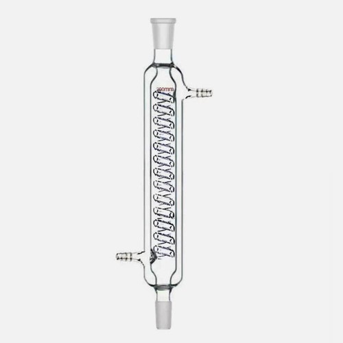 24/29 200mm Glass Coil Condenser Jacketed Double Jecket Lab Glassware ...