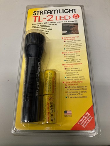 Streamlight TL-2 2 x CR123A Lithium Flashlight 88105 for sale online | eBay