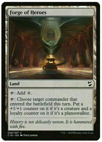 mtg magic forge of heroes ENGLISH FRENCH forge des héros commander 2019 2 avail | eBay