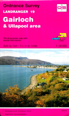 Ordnance Survey Landranger 19 Gairloch & Ullapool area 9780319220191 ...