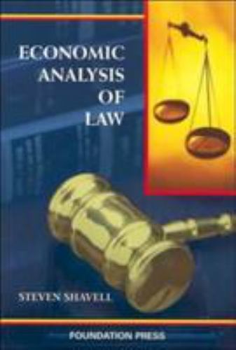 Economic Analysis of Law (Coursebook) by Shavell, Steven 1587788152 | eBay