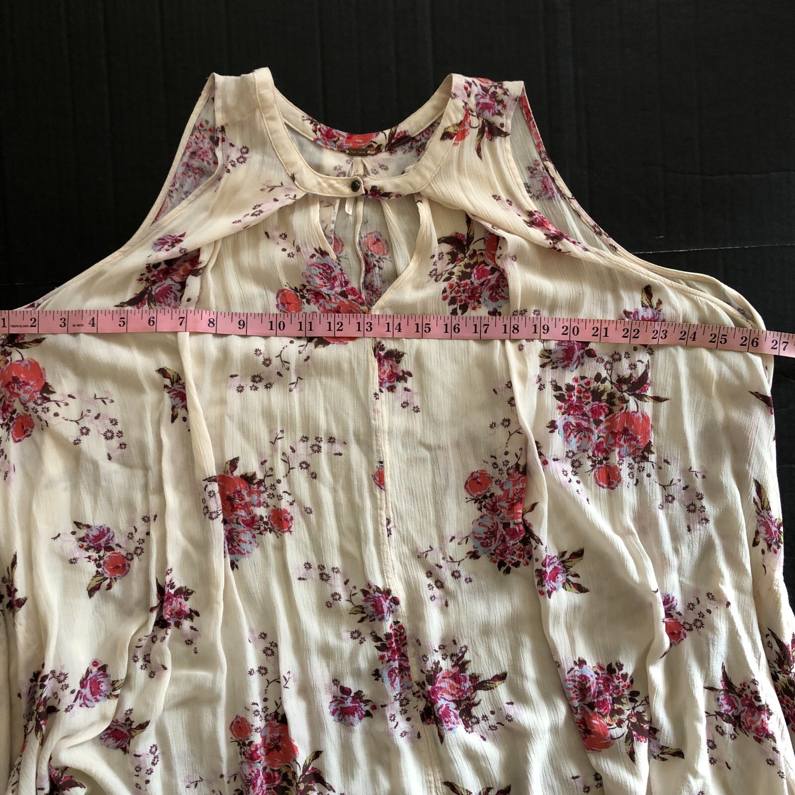 Free People Tree Swing Tunic Dress Sleeveless Top Womens Size Small ...