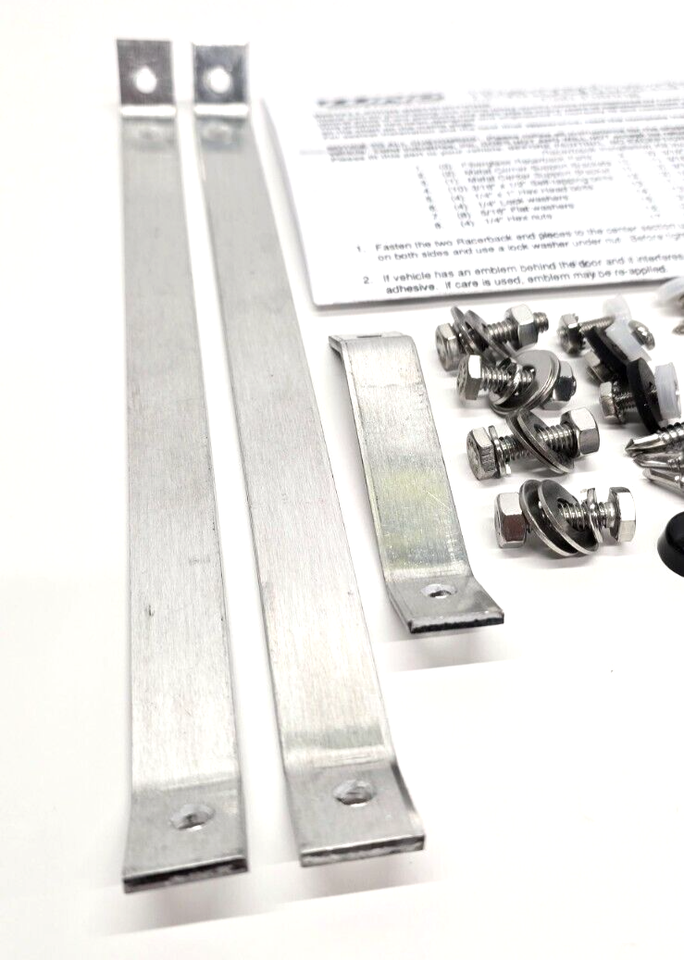 Lund Racerback Bed Cab Fairing Install Hardware Brackets Emblems Screws ...