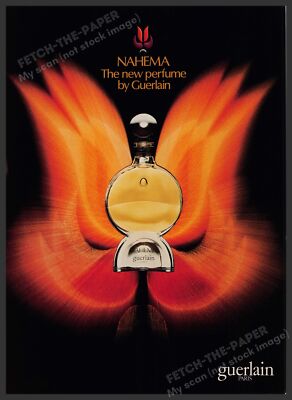 Guerlain Paris Nahema 1980s Print Advertisement Ad 1980 (See ...