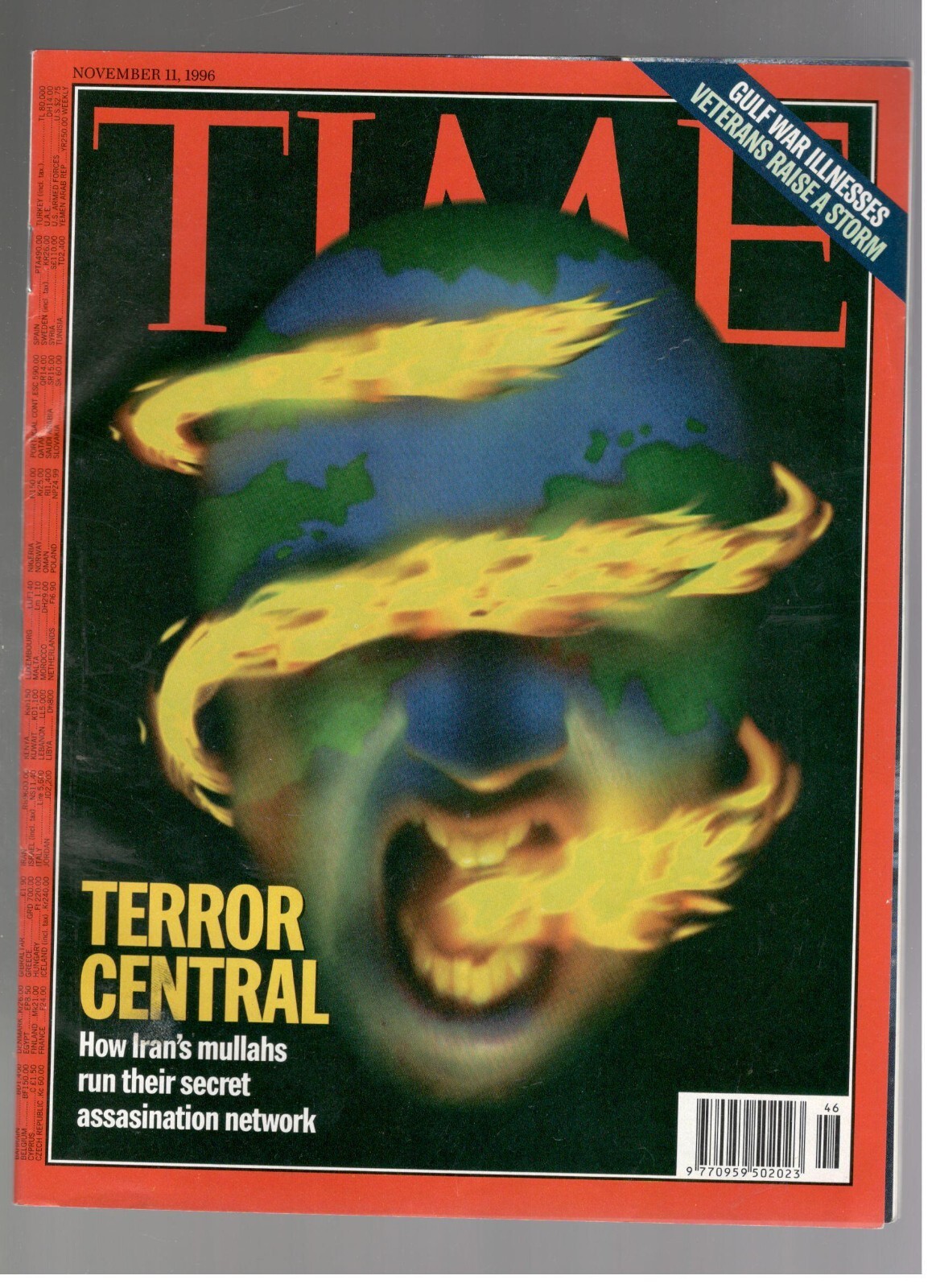 Iran State Of Terror Central - Gulf War Illnesses Time 1996 Magazine ...