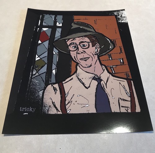 Harry Anderson Cheers 8x10 Pop Art Sketch Print The Hat Magic Night ...