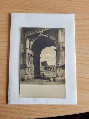 Old Postcard Colosseum Colosseo Roma Rome Italy RPPC 1900's | eBay