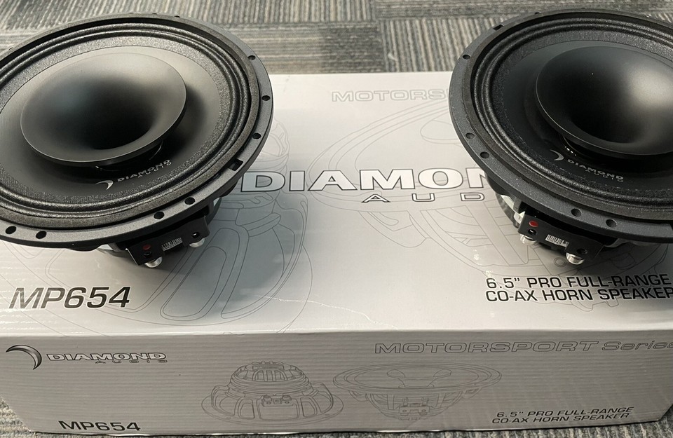 Diamond Audio MP654 6.5" Motorcycle Horn Speakers 669356844036 | eBay