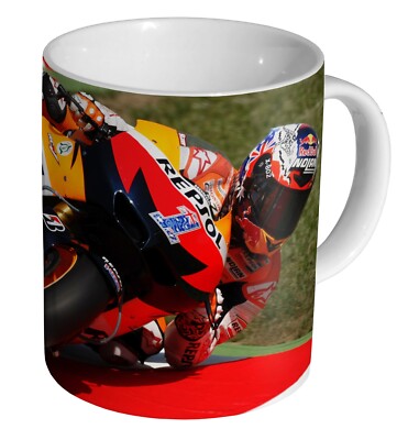 Casey Stoner Australian two-time MotoGP Champion - Ceramic Coffee Mug ...