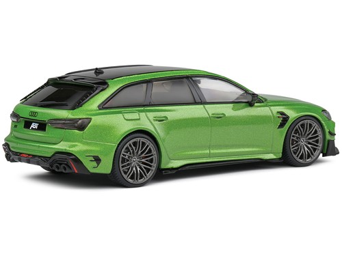 2022 Audi ABT RS 6-R Java Green Metallic with Black Top 1/43 Diecast ...