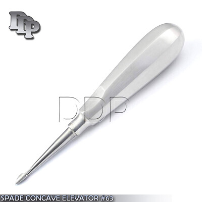 DENTAL TOOTH SURGERY SPECIAL PATTERN SPADE CONCAVE CURVED ROOT TIP ...