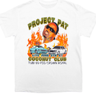 Project Pat RAPPER live T-shirt white Short sleeve all sizes S-5xl 176 ...