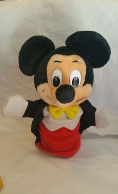 Walt Disney Productions Mickey Mouse Hand Puppet Vintage | eBay