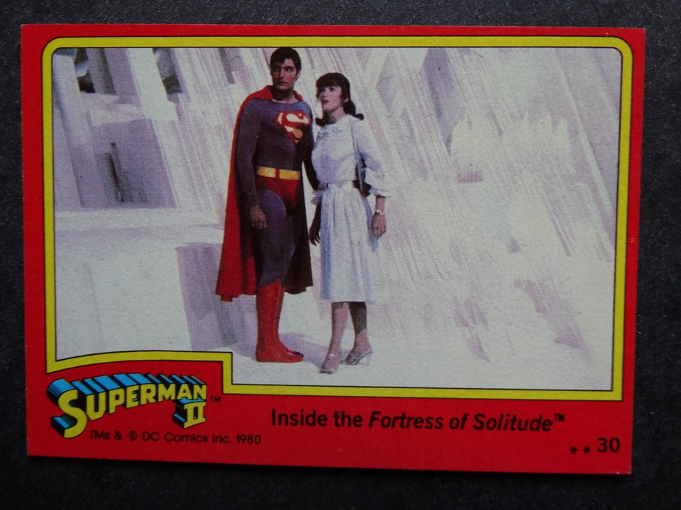 1980 Topps Superman II 2 Movie Trading Card Complete Your Set U You ...