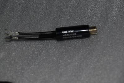 UHF VHF FM Matching Transformer 75-300 Ohm TV Antenna Coaxial Cable | eBay
