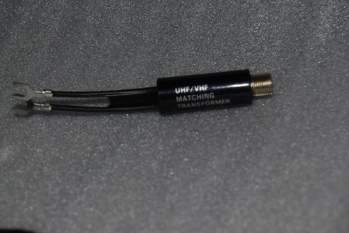 UHF VHF FM Matching Transformer 75-300 Ohm TV Antenna Coaxial Cable | eBay