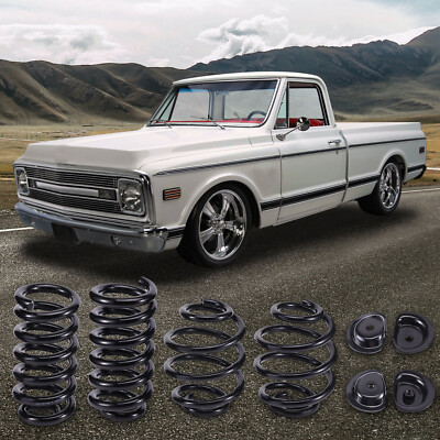 3" / 5" Drop Lowering Kit for GMC C15 Chevy C10 1963-1972 Rustproofing ...