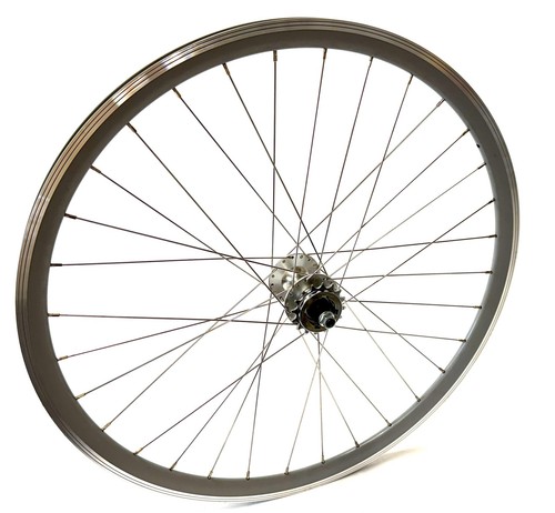 Single Speed Grey Rear Wheel 700c 32 Spoke + 16t Freewheel 120mm rear ...