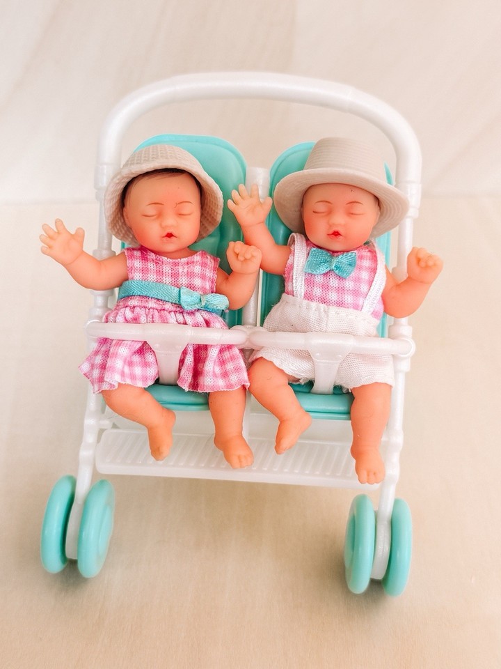 NEW!!! Hard To Find Zuru My Mini Baby Series 2 Super Rare boy TWINS w ...