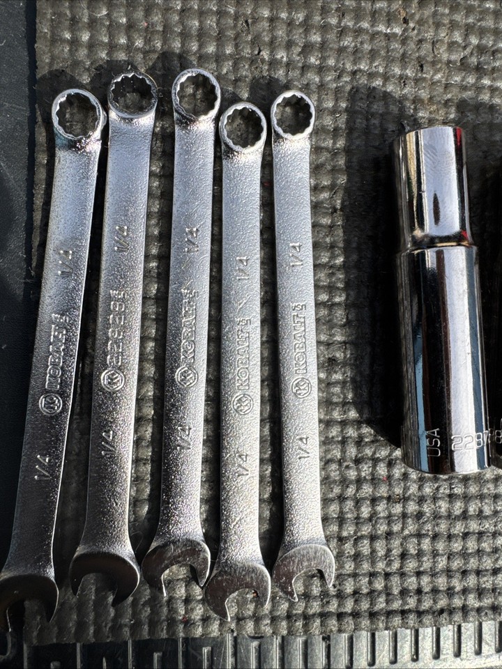 50pc Kobalt Tools USA Wrench Socket Lot Common Sizes! 10mm 12mm 13mm ...