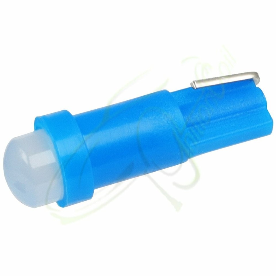 For 10X T5 Cluster Panel Gauge Dash LED Bulbs Light 37 74 Blue W/ Twist ...