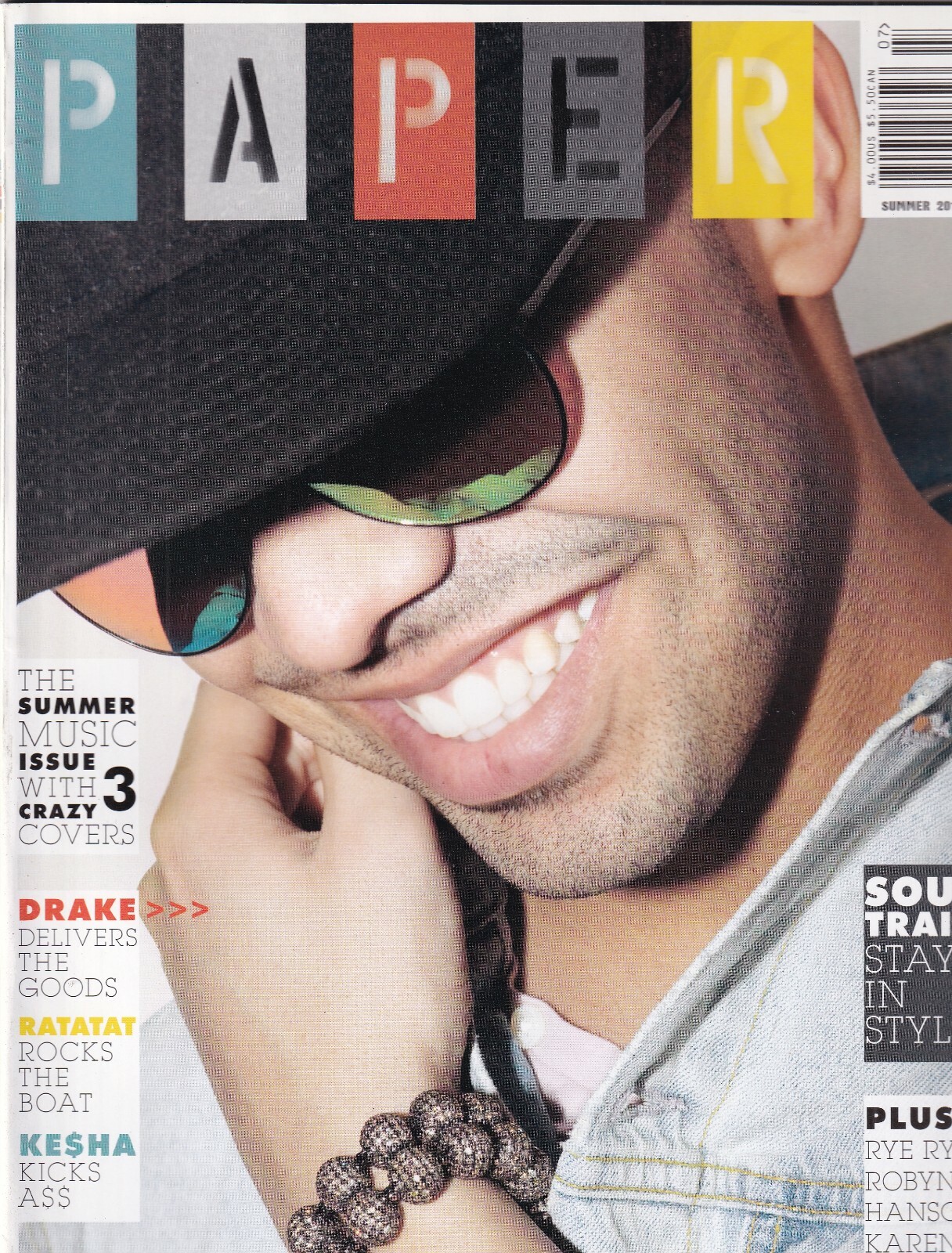 Paper Magazine Drake Summer Music Issue Summer 2010 101519nonr | eBay